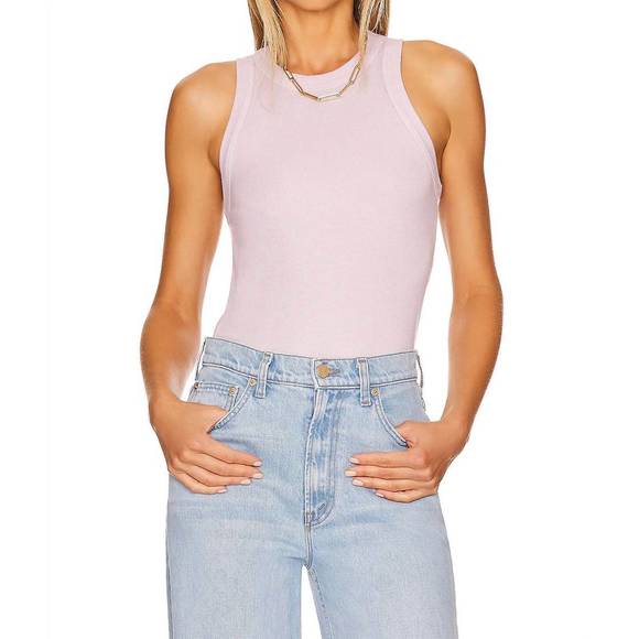 LAmade | Tops | New Lamade Aida Racer Front Tank In Oyster | Poshmark